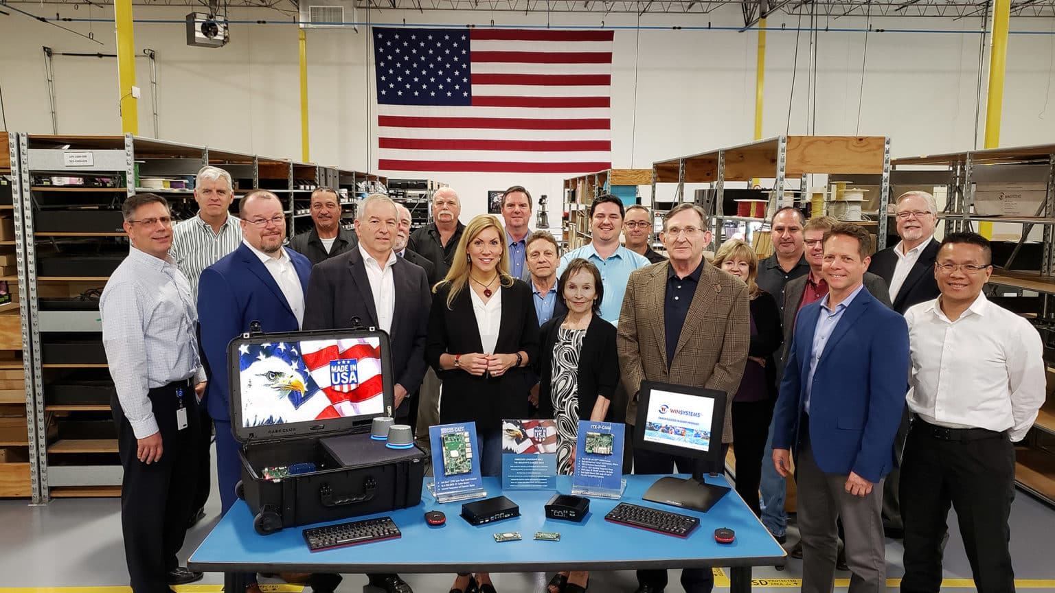 U.S Representative Beth Van Duyne visits WINSYSTEMS, INC